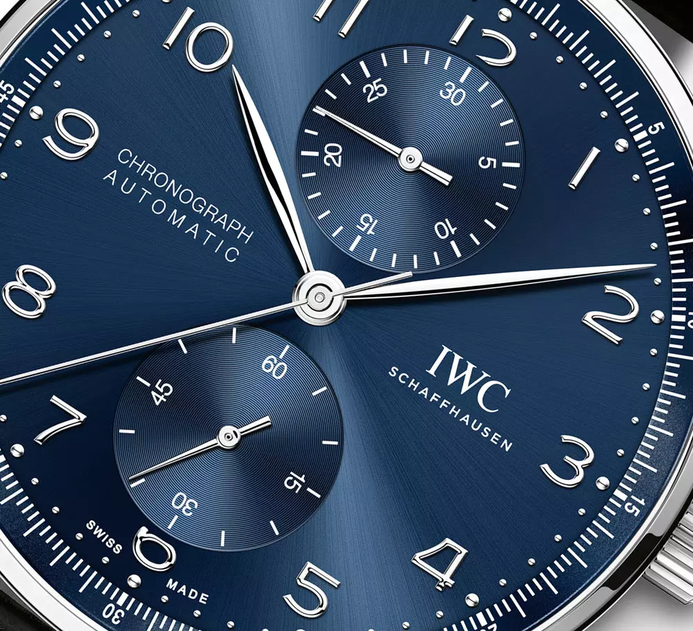 IWC Portugieser Blue Dial Mont 13407_5