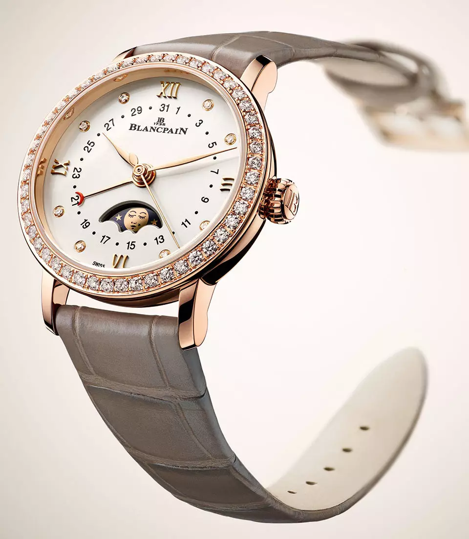 Blancpain Villeret తేదీ Moonphase లేడీస్ వాచ్ 13716_3