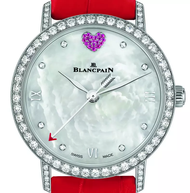 Ụdị 2017 nke Blancpain St. Valentine's Day Special Edition.