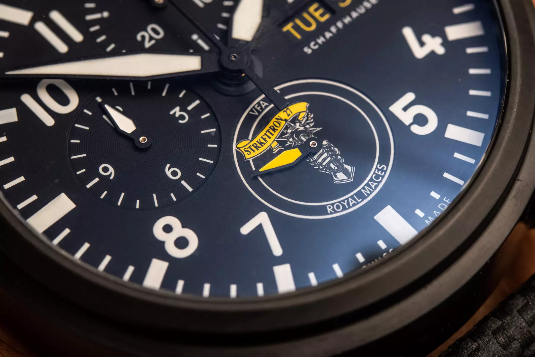 Tús Láimhe: Bailiúchán Scuadrúin Watch Chronograph de chuid IWC Pilot Edition 13737_3