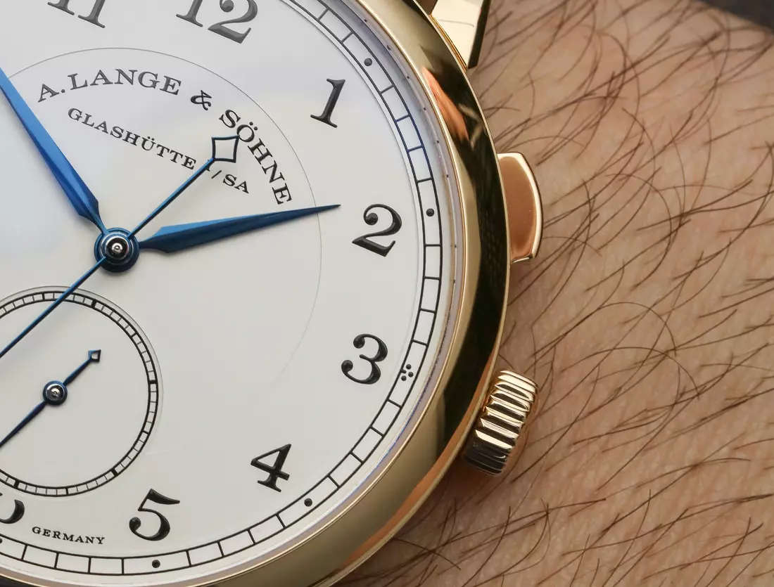 A. Lange & Sohne 1815 'ادای احترام به والتر لانگ' ساعت پرش ثانیه ای 13757_4