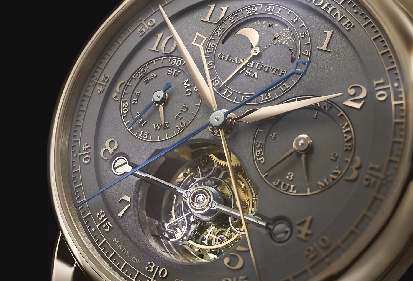 A. Lange & Söhne Unveils Limited Edition Tourbograph Perpetual Honeygold “Homage To F.A. Lange” 13783_2