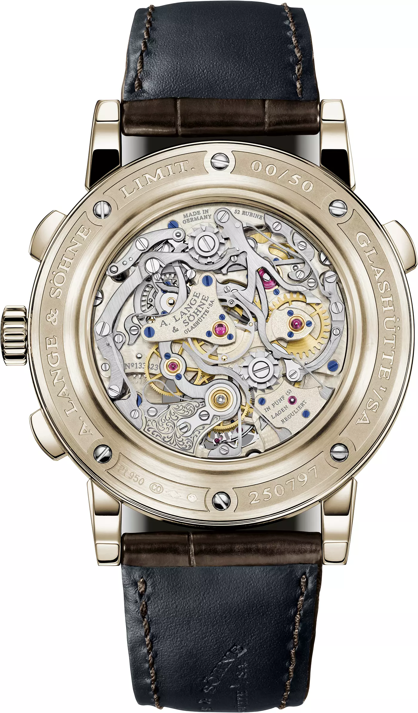 A. Lange & Söhne Unveils Limited Edition Tourbograph Perpetual Honeygold “Homage To F.A. Lange” 13783_4