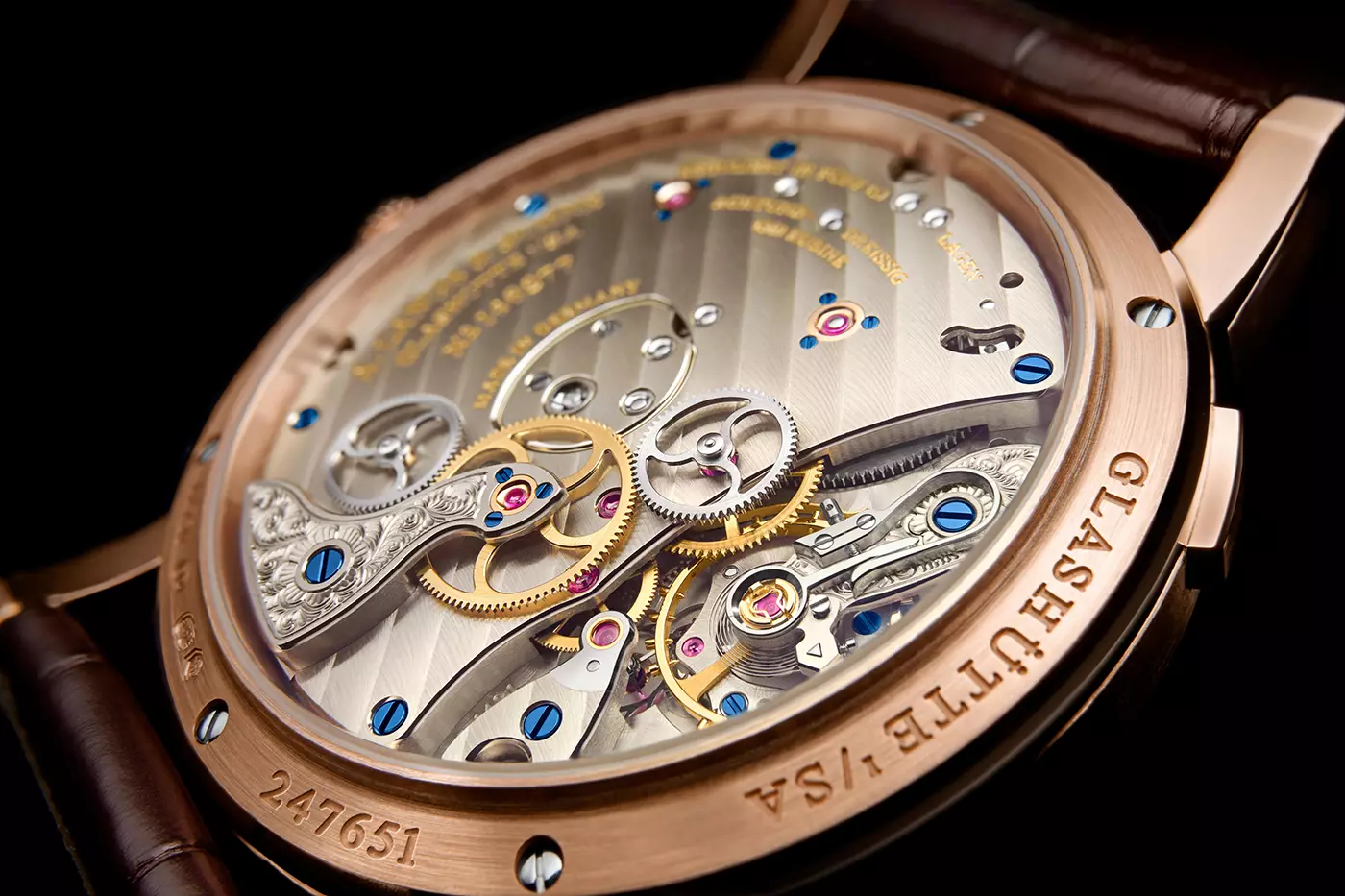 A. Lange & Söhne яңартулары Lange 1 Яңа җитештерү хәрәкәте белән вакыт зонасы 13785_5