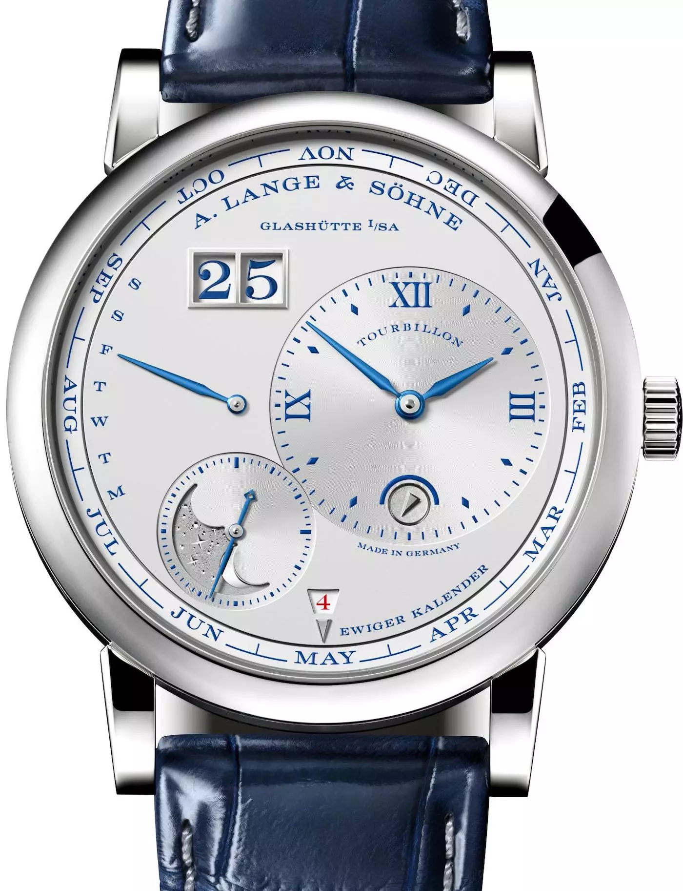 A-Lange-és-Sohne-Lange-1-Tourbillon-Öröknaptár-25.-évforduló-Watch