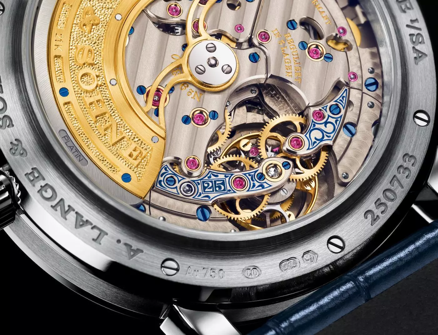 A-Lange-and-Sohne-Lange-1-Tourbillon-Əbədi-Təqvim-25-ci Yubiley Saatı