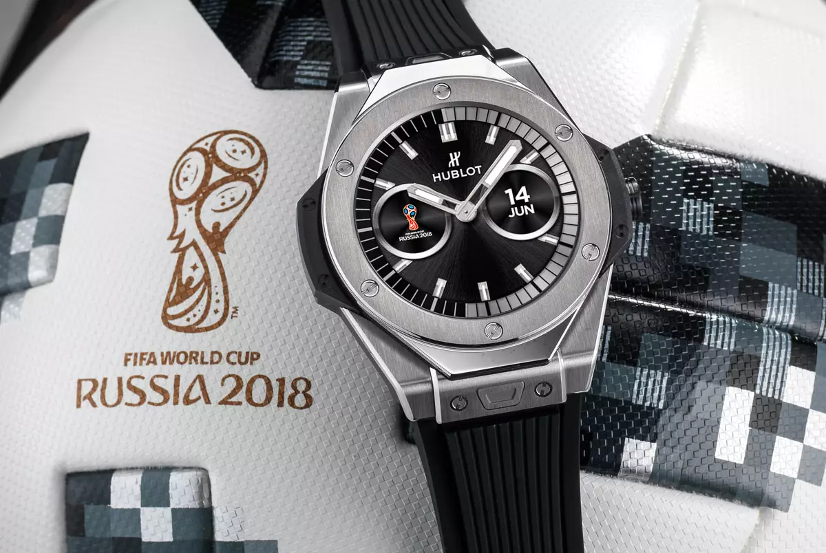 Hublot Big Bang Referee Smartwatch Soti nan 2018 FIFA World Cup Larisi Hands-On 13943_5