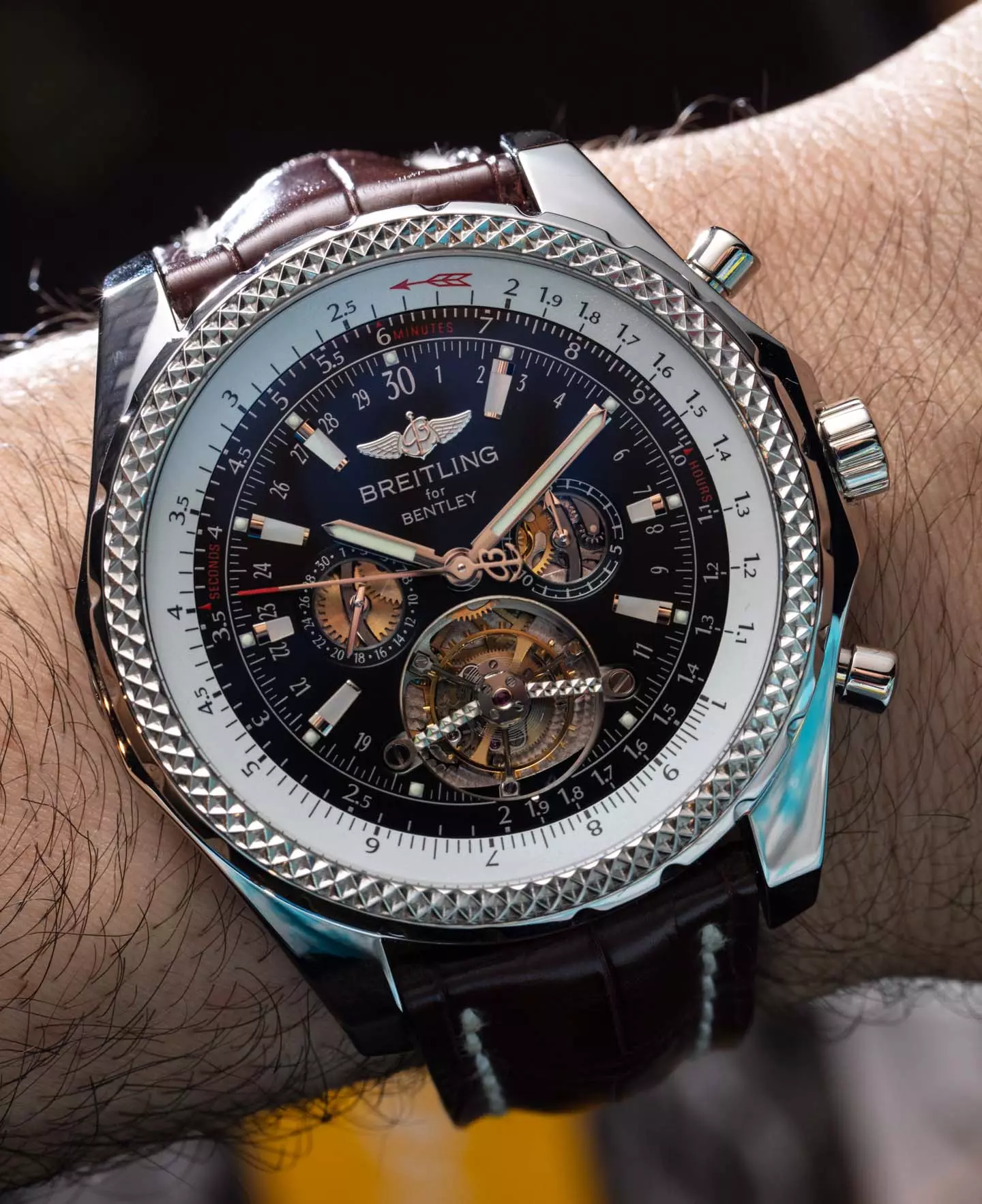 Hands-On: Breitling Kanggo Bentley Mulliner Tourbillon Chronograph Watch 14038_1