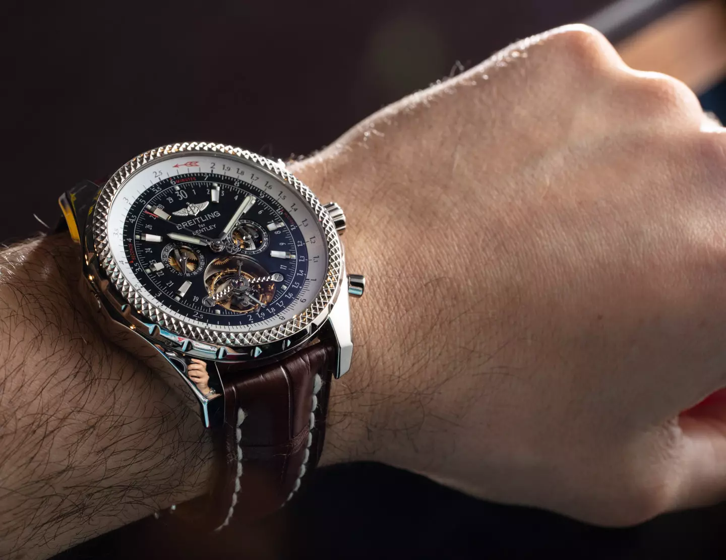 Hands-On: Breitling för Bentley Mulliner Tourbillon Chronograph Watch 14038_5