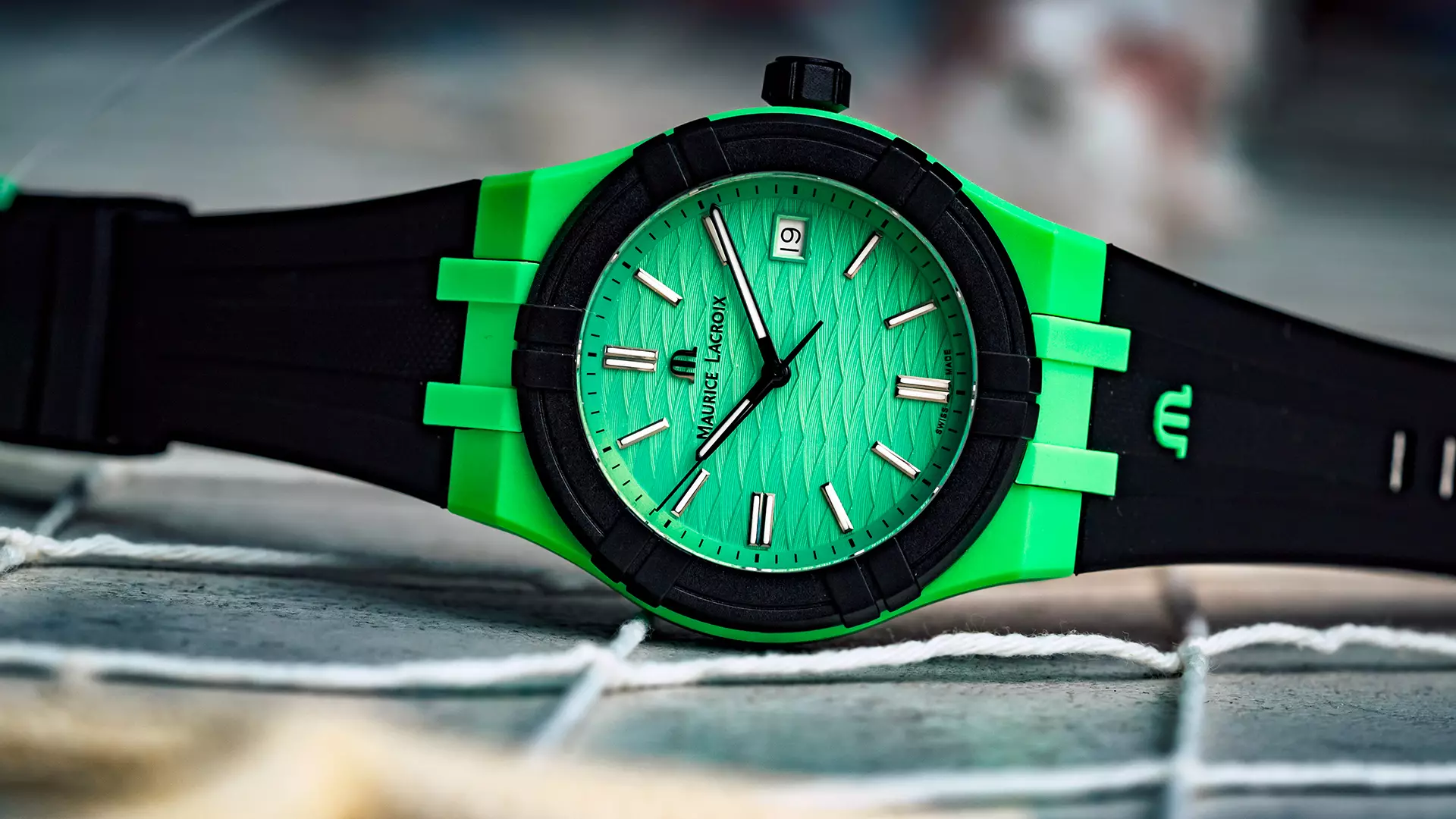 Aka-On: The Colorful & Eco-Friendly Maurice Lacroix Aikon #tide Watch Collection 1410_1
