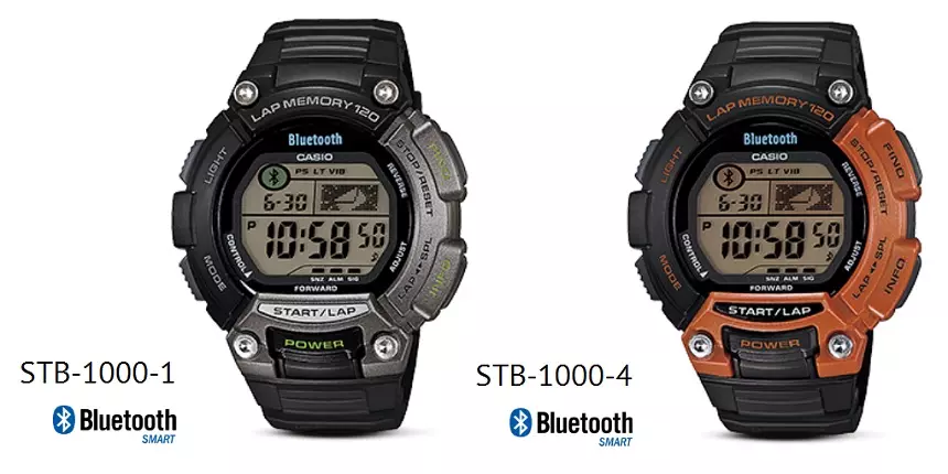 Casio Sports Gear STB-1000 bluetooth laikrodžiai