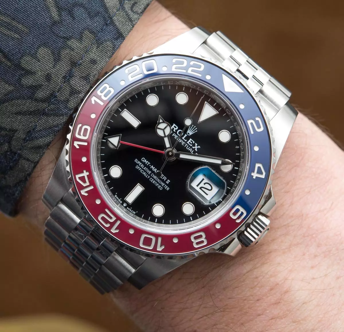 Rolex GMT-Master II 126710BLRO 'Pepsi' Watch In Steel Hands-On 14437_1