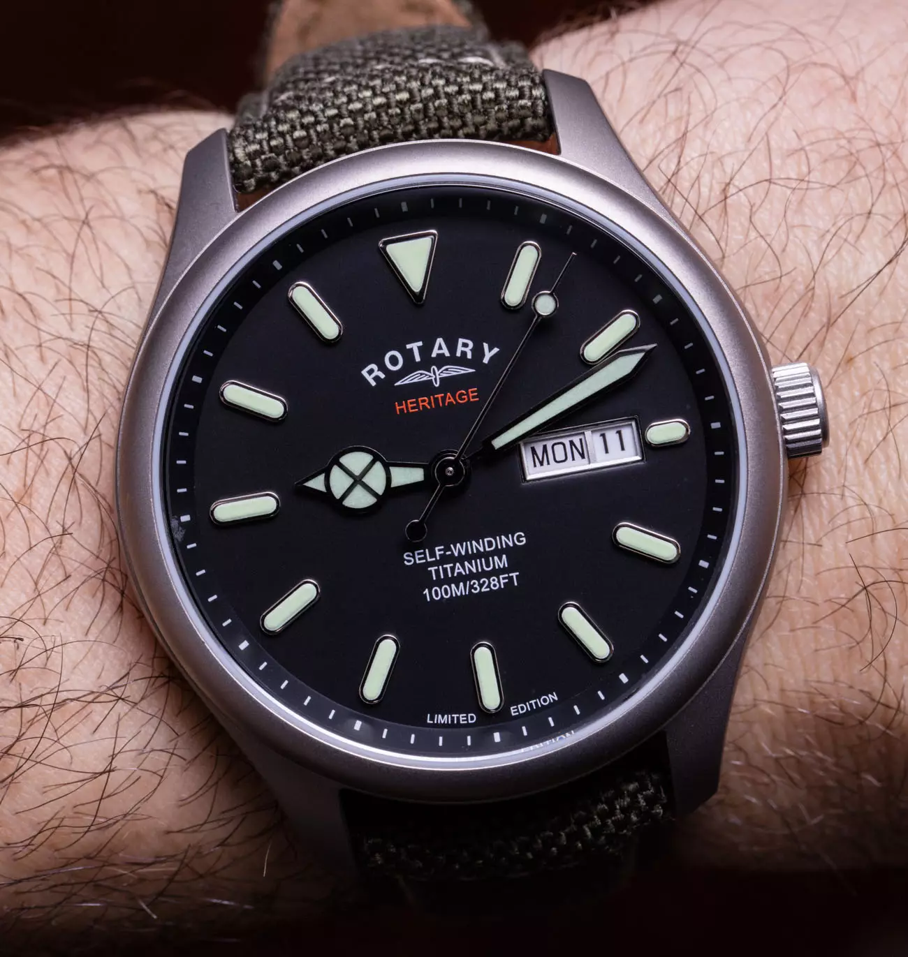 Rotary Heritage Titanium Automatic GS05249/04 Watch Review 1459_1