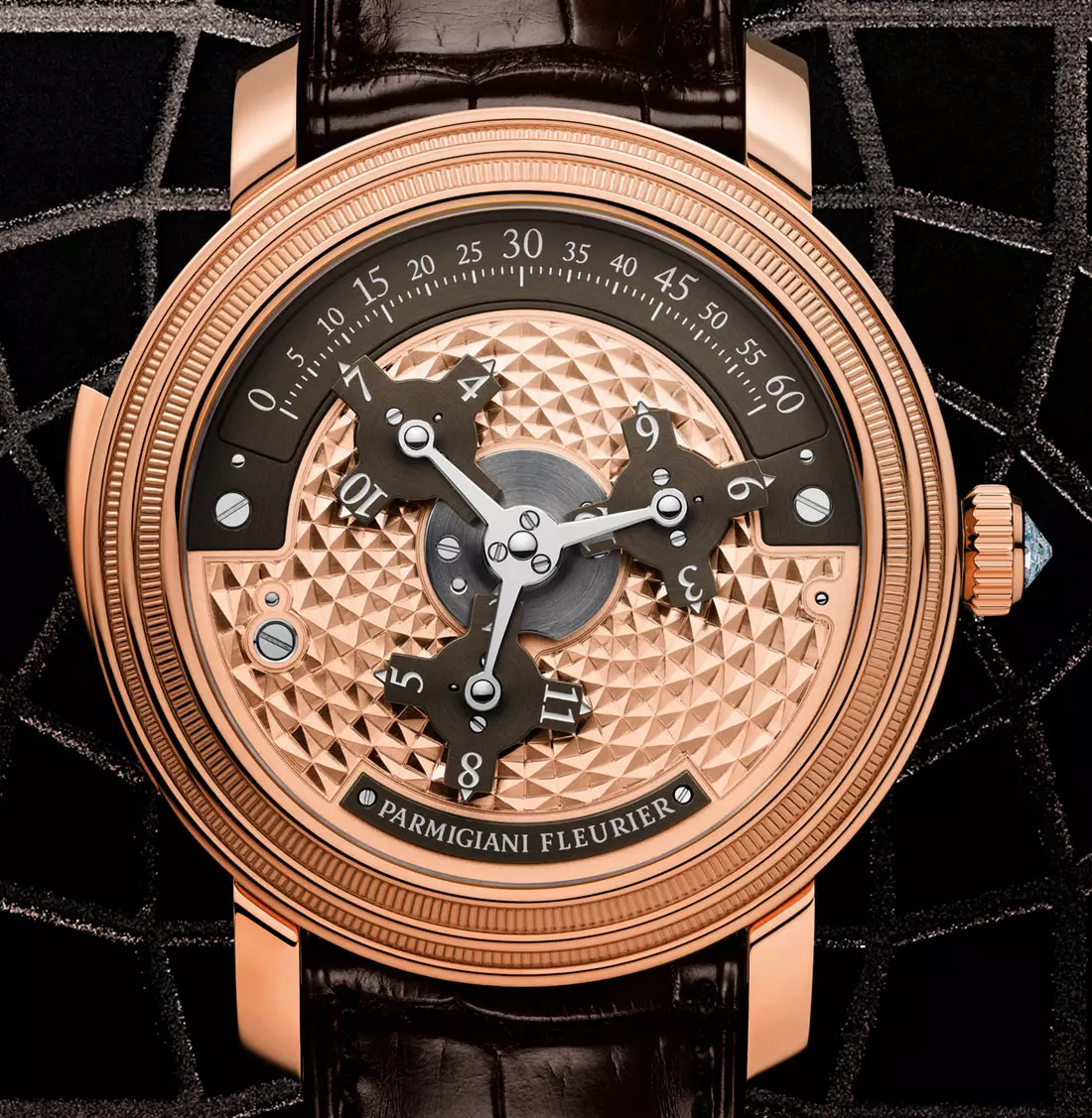 Parmigiani Toric Capitole Rose Gold Kahverengi 2018 saat