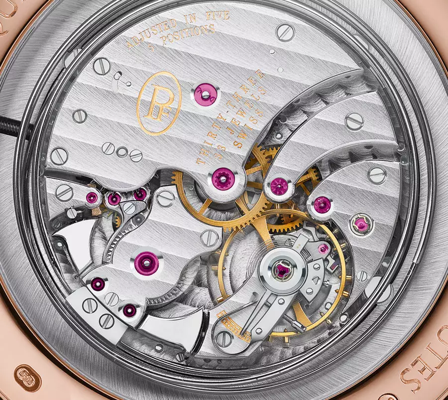 Mouvement Parmigiani Toric Capitole Or Rose Marron 2018