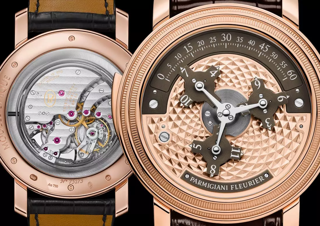 Parmigiani Toric Capitole Rose Gold Kahverengi 2018 ön arka