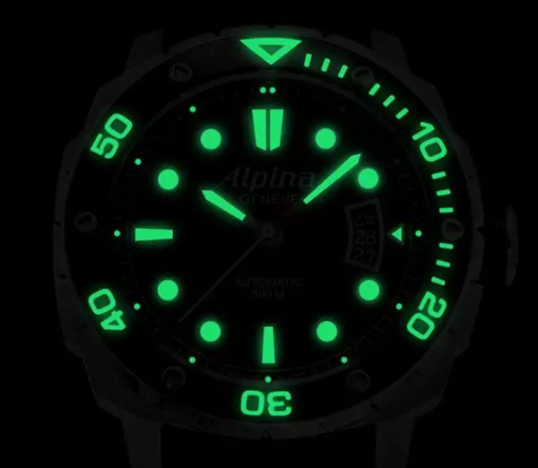 Alpina Extreme Diver 300M Oranyeu Lume