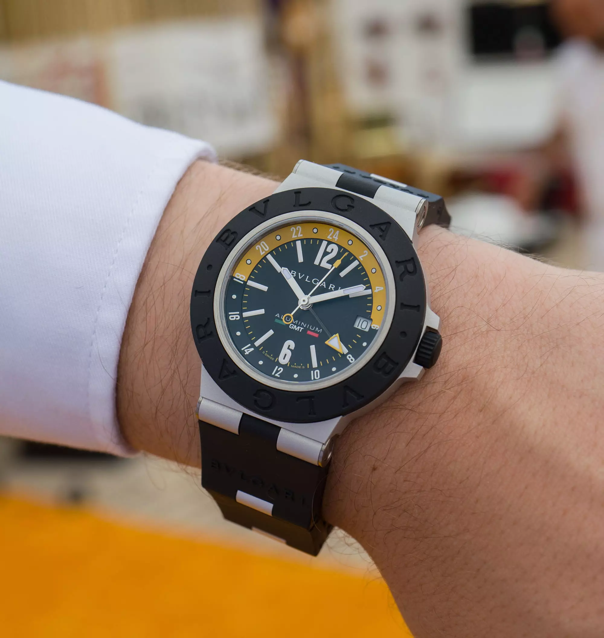 Hands-On: Bulgari Aluminium GMT Amerigo Vespucci Special Edition Watch 1492_13