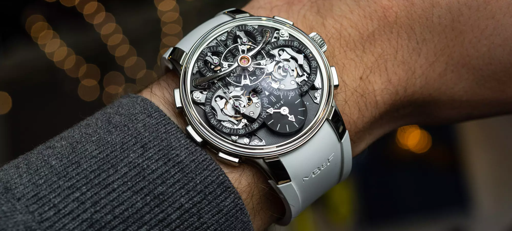 Hands-On: MB&F Legacy Machine Sequential EVO Blow My Chronograph-Loving Mind