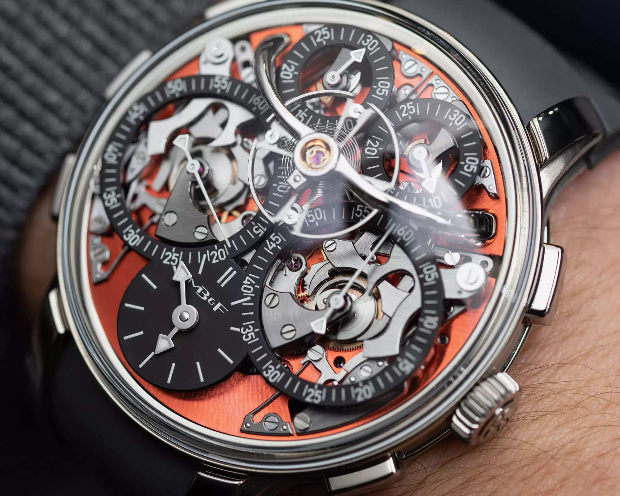 Hands-On: MB&F Legacy Machine Sequential EVO Blow My Chronograph-Loving Mind 1496_19