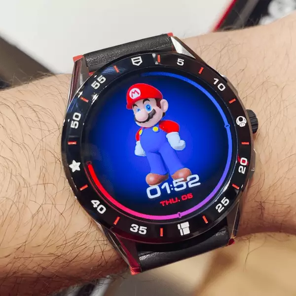 הפעלה: TAG Heuer Connected Super Mario שעון חכם במהדורה מוגבלת 152_7