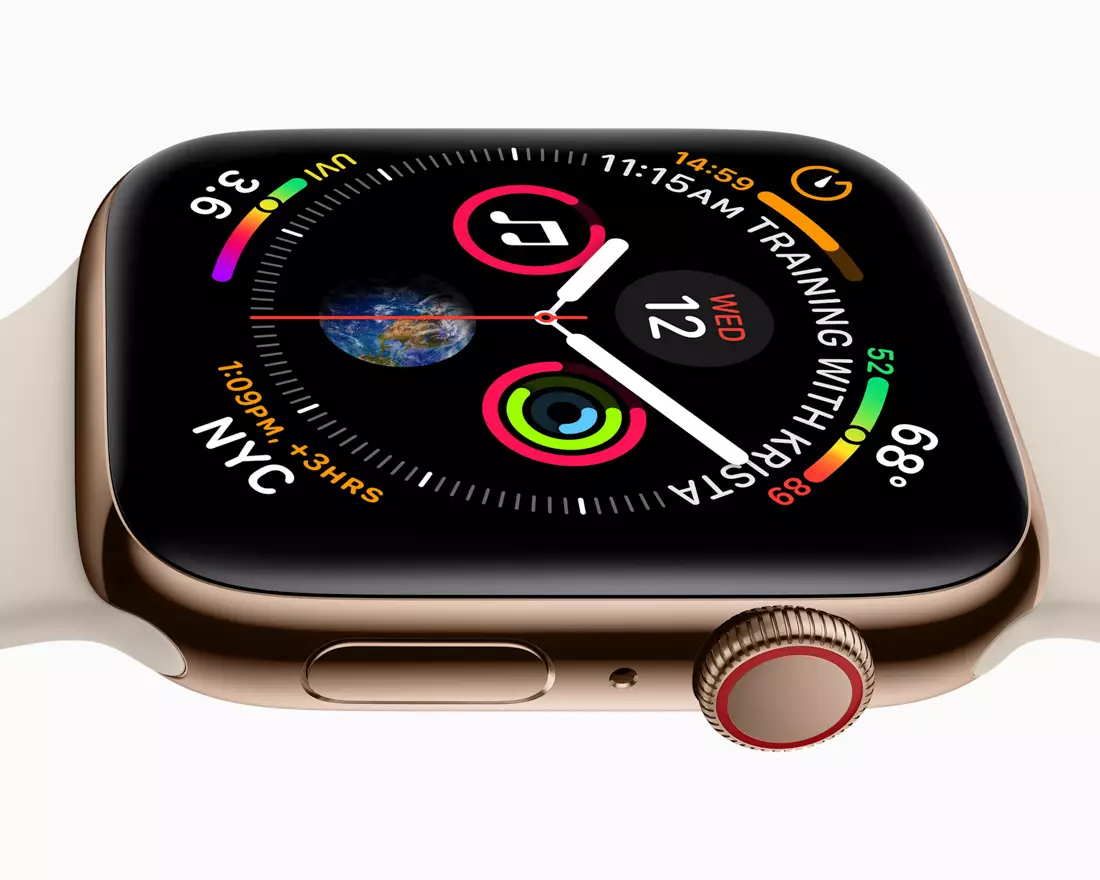 Ihu ozi nke Apple Watch Series 4: Kedu ka Smart Design si eme ka nyocha data dị mma | Ibe 2 nke 2 15310_13