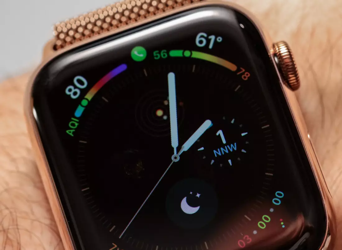 Apple watch serijos 4 ciferblatas