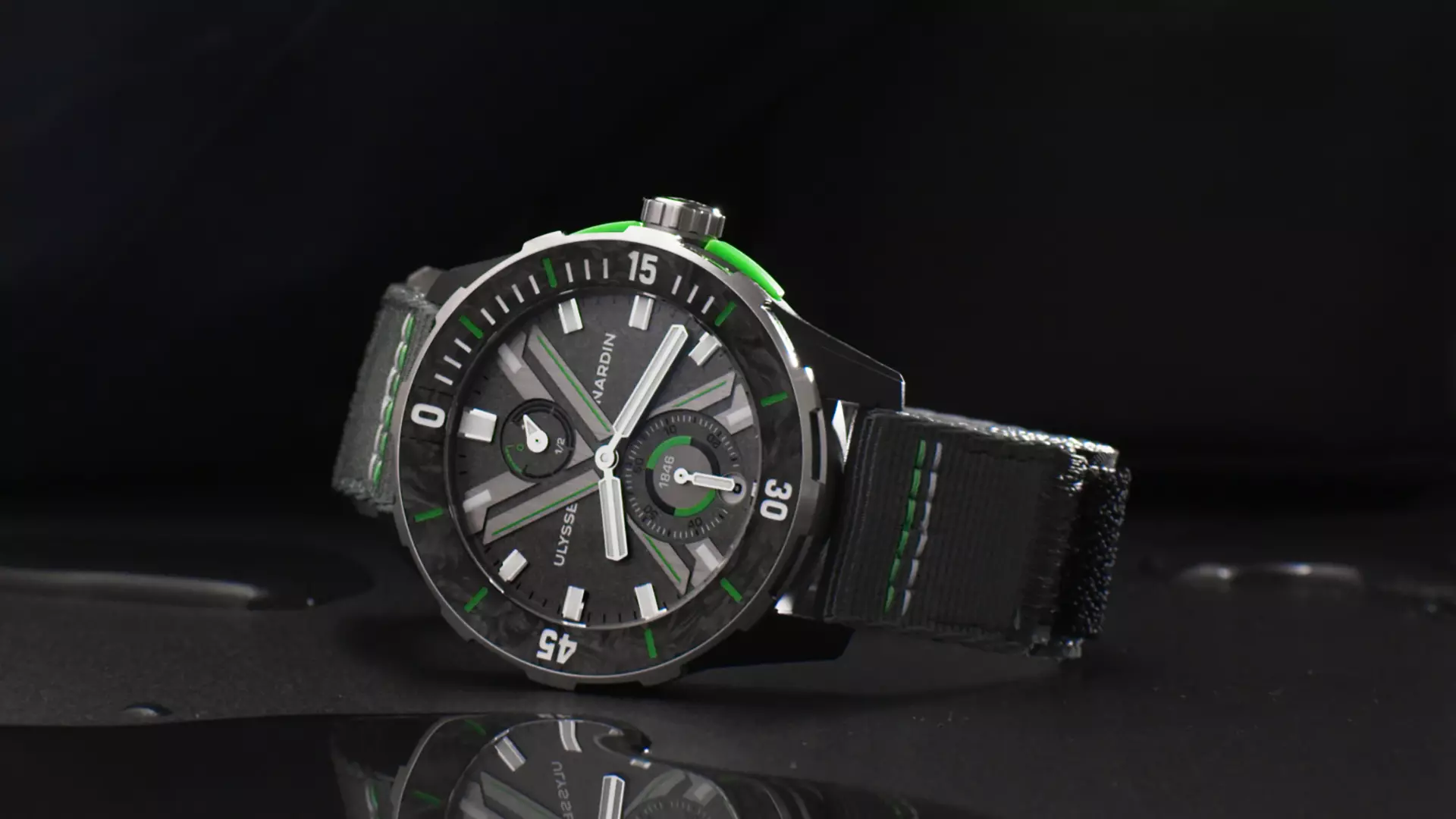 Ulysse Nardin Limited-Edition Diver 'The Ocean Race' ඔරලෝසුව ආරම්භ කරයි