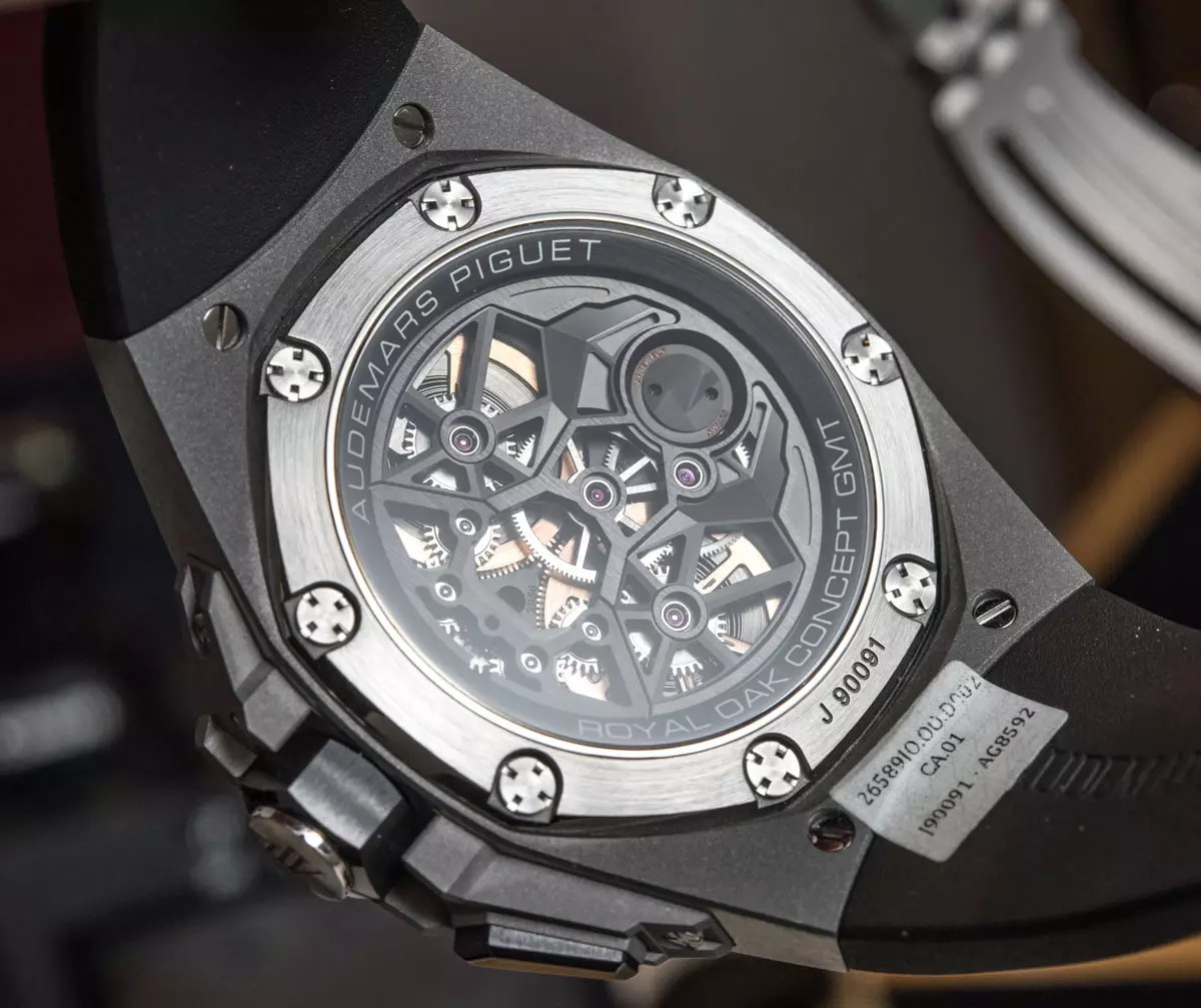 Audemars Piguet Cysyniad Derw Brenhinol yn Hedfan Tourbillon GMT Gwylio Ymarferol 15430_4