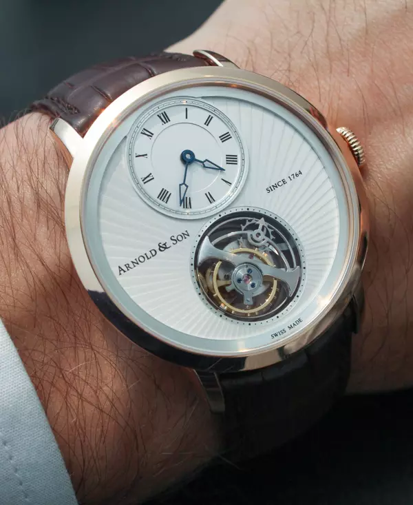 Baselworld 2013: Hands On met het Arnold & Son UTTE Flying Tourbillon-horloge