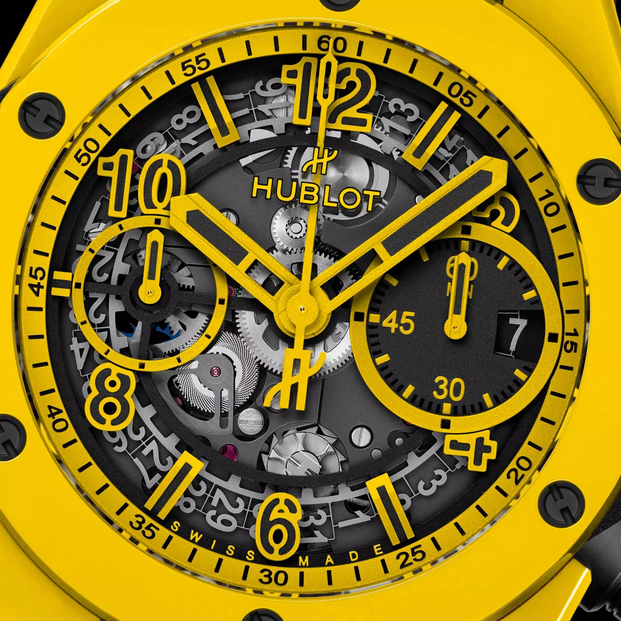Hublot Big Bang Unico Yellow Magic Ceramic Watch For 2021 15681_3