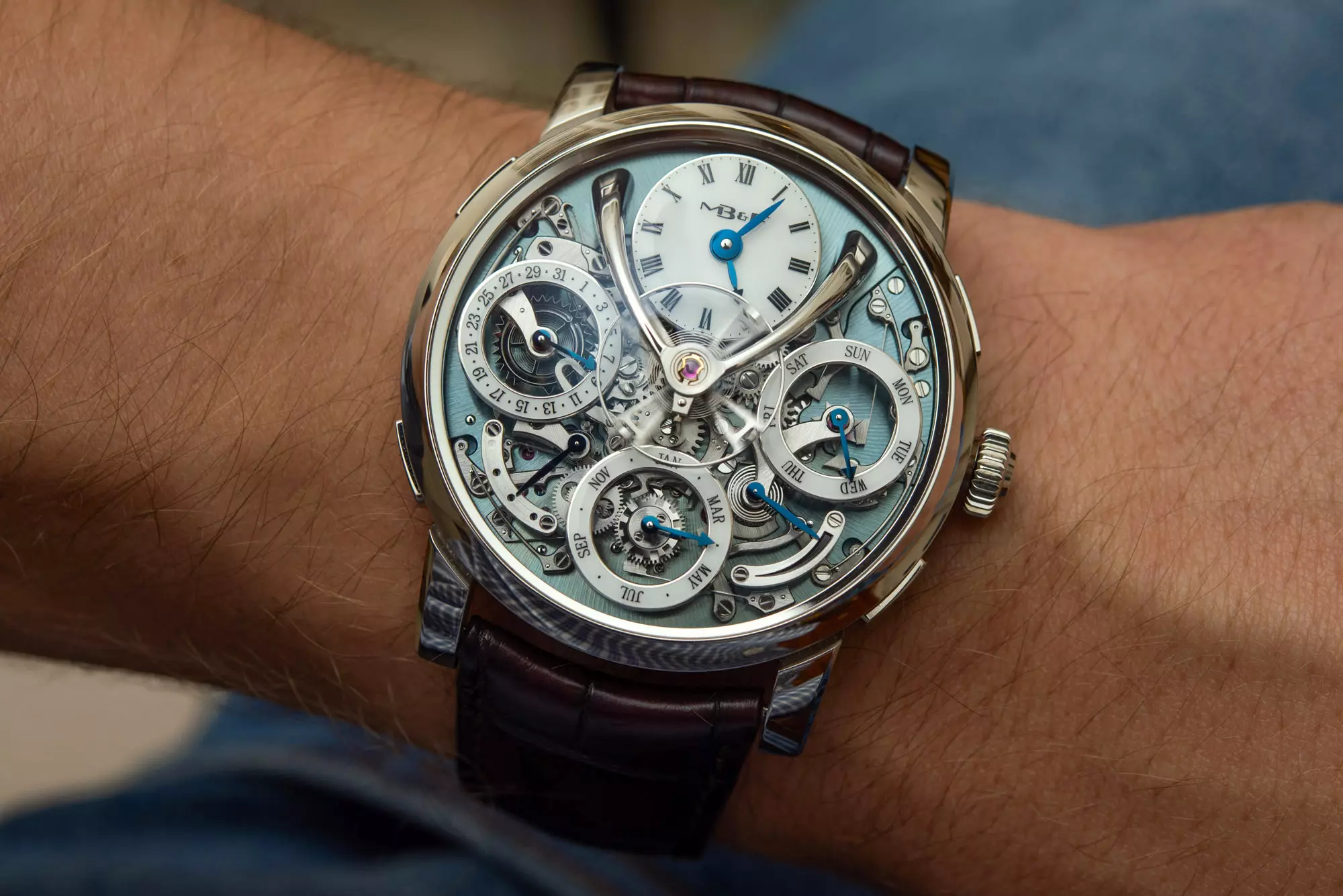 Hands-On: MB&F LM Perpetual Palladium Watch With Aquamarine Dial 1597_12