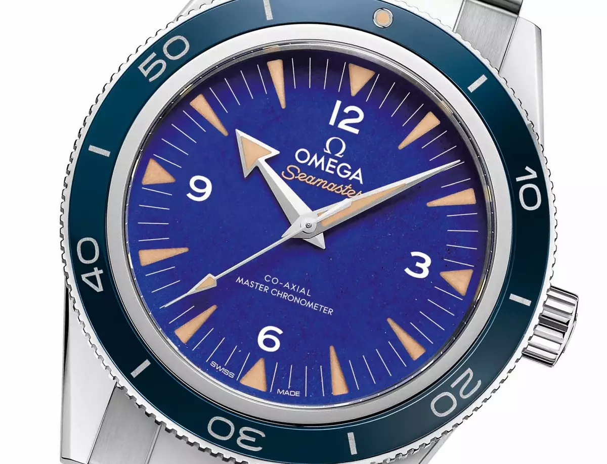 Omega Seamaster 300 Malachit a Lapis Lazuli hodinky 15988_5