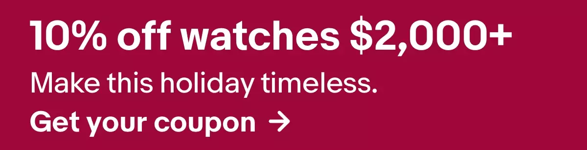 Kumuha ng Jump-Start Sa Holiday Shopping Na May 10% Off Sa eBay + Tingnan ang Aming Mga Paboritong Relo na Ibinebenta Sa ShopWorn Store 16001_1