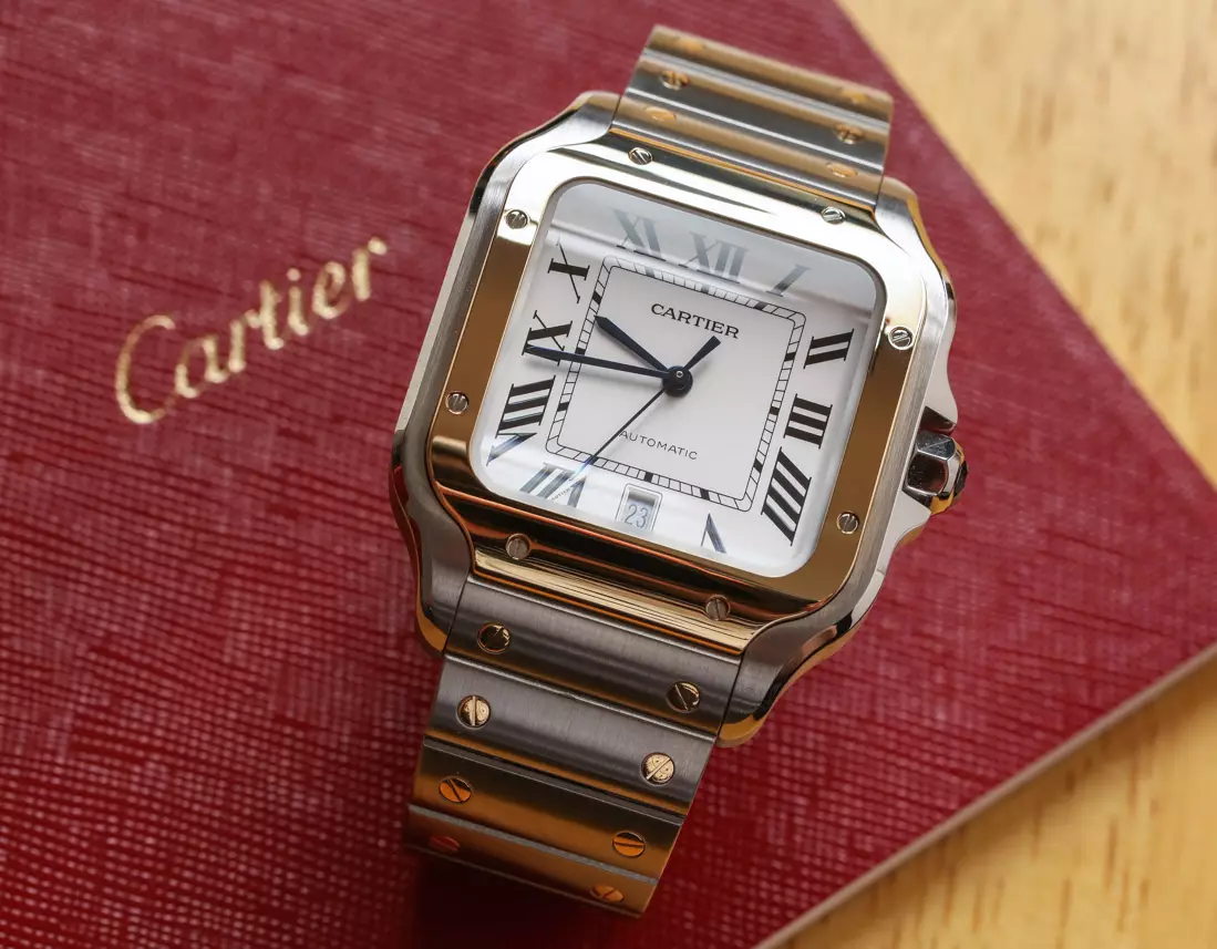 Cartier Santos Watch Reviżjoni: Il-Mudell Ġdid Għall-2018 16040_1