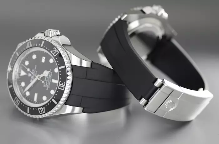 Представляем ремешок для часов Rolex Deepsea Glidelock Rubber B