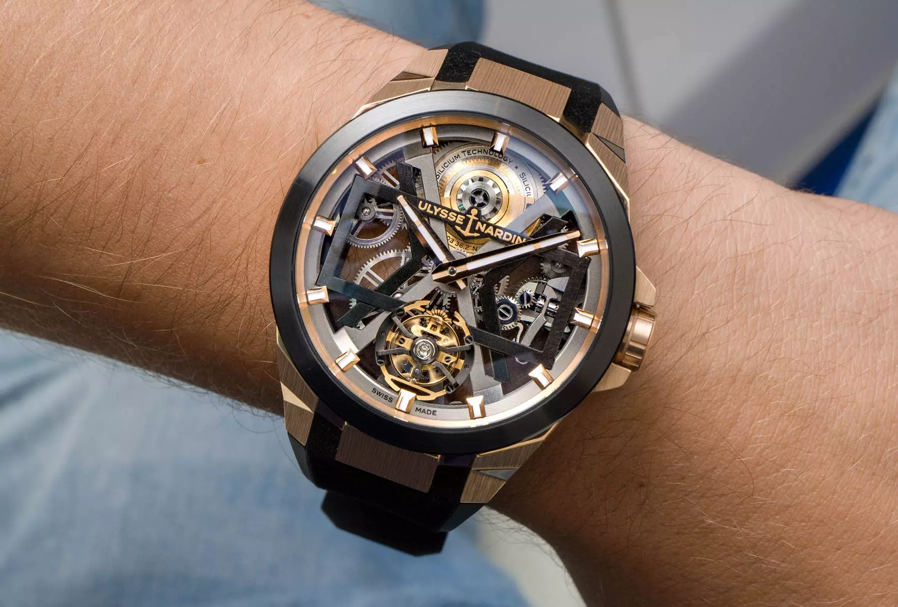 Word jy nie vermaak nie? Ulysse Nardin Blast Tourbillon Horlosieversameling Hands-On 16061_7