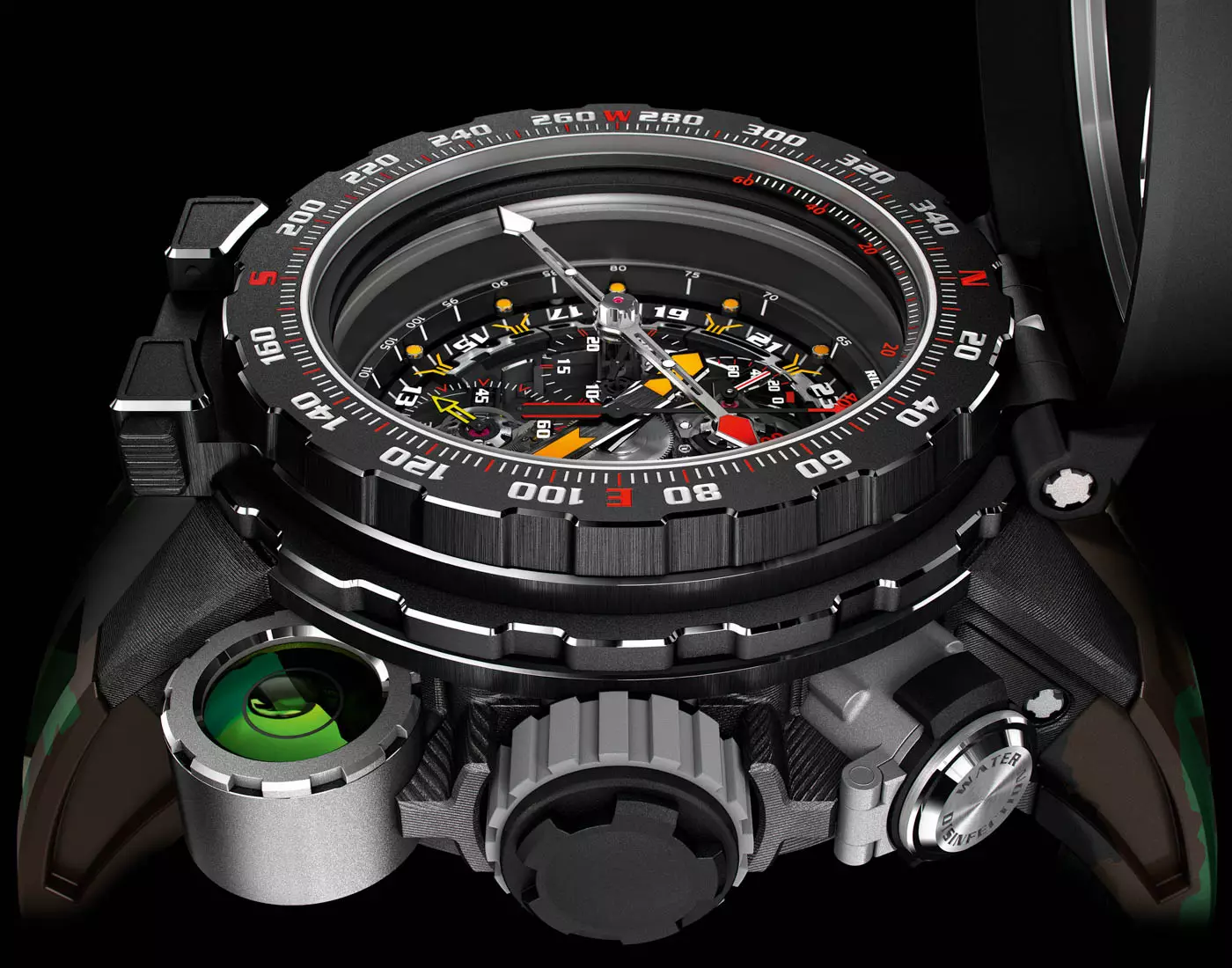 Новы гадзіннік Richard Mille RM 25-01 Tourbillon Adventure на мільён долараў для Сільвестра Сталонэ 16073_4