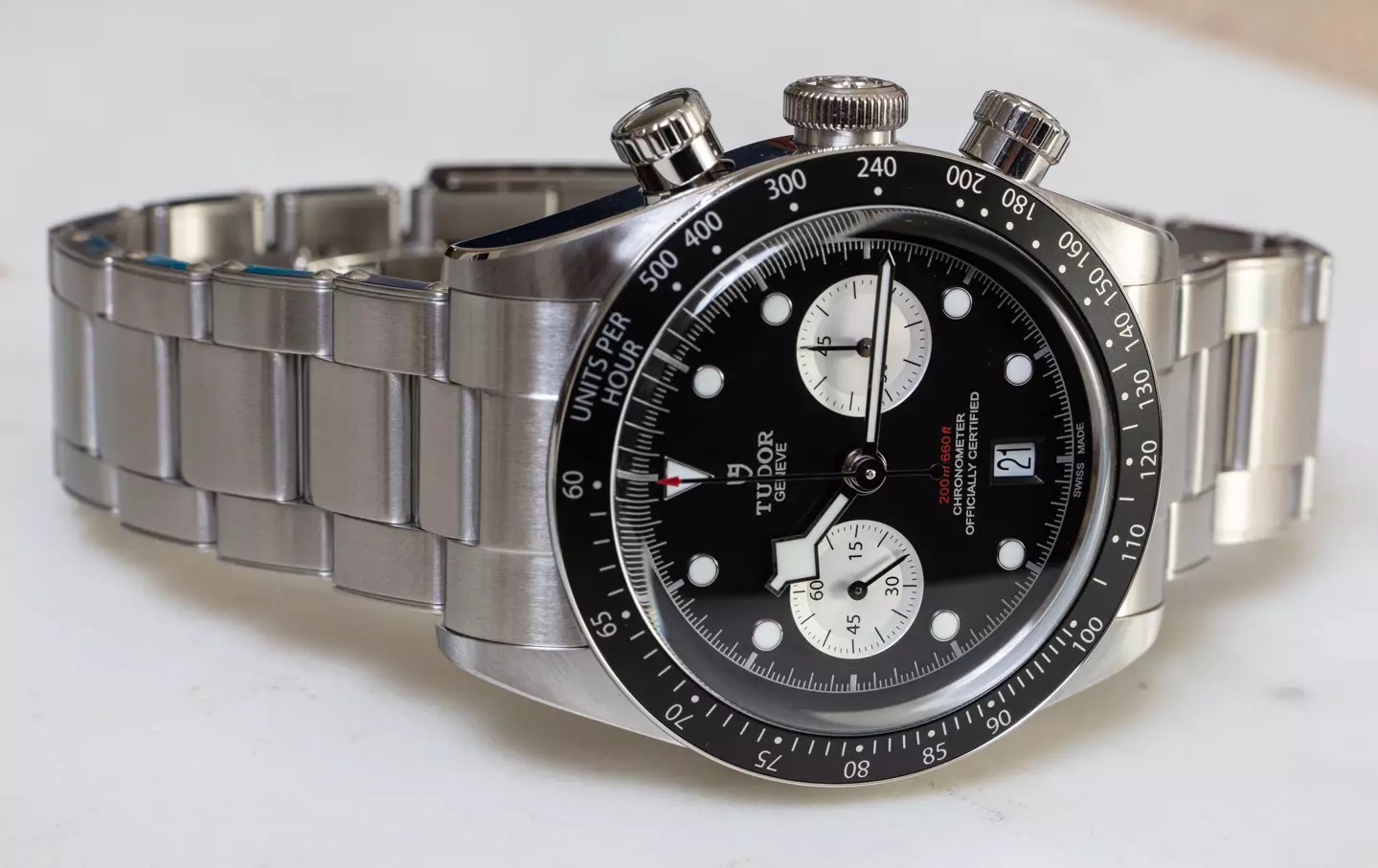 Handvirkt: Tudor Black Bay Chrono M79360N úr 16077_3