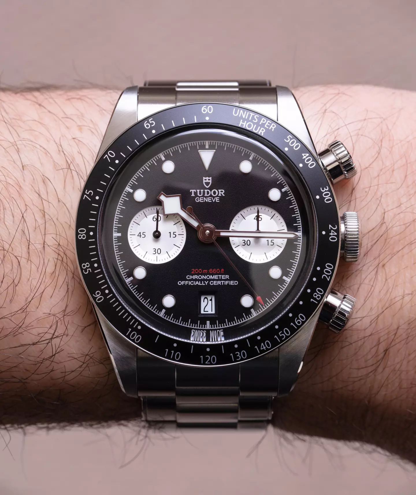 Handvirkt: Tudor Black Bay Chrono M79360N úr 16077_8