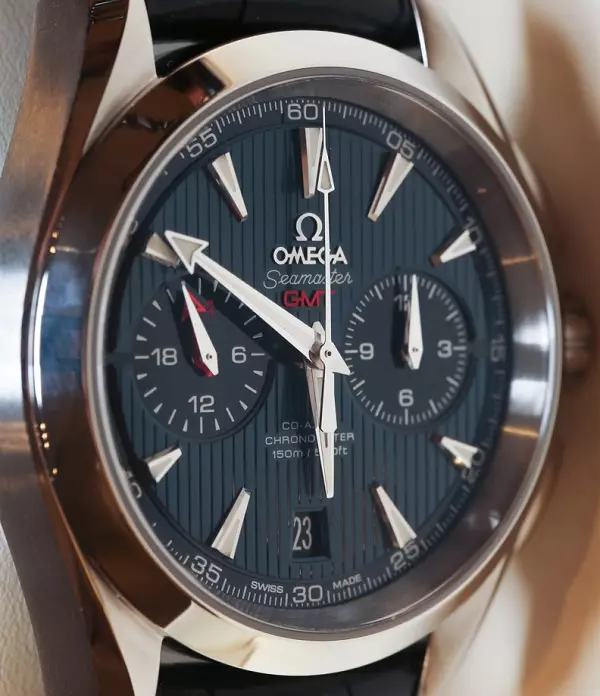 Omega Aqua Terra Chronograph GMT Saati Uygulamalı