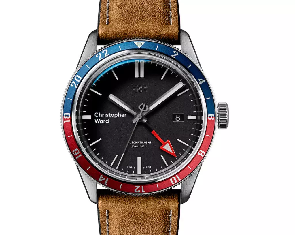 Christopher Ward C65 Trident GMT Horloĝo 17081_4