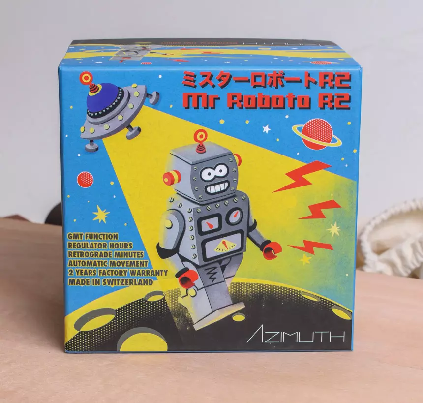 Azimuth Mr. Roboto R2 סקירת שעון | עמוד 2 מתוך 2 17239_14