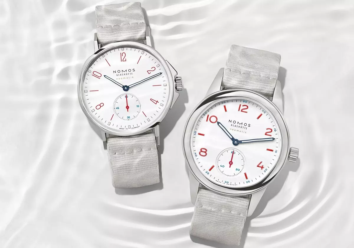 Часы Nomos Ahoi & Club Neomatik 'Siren White' 17433_1