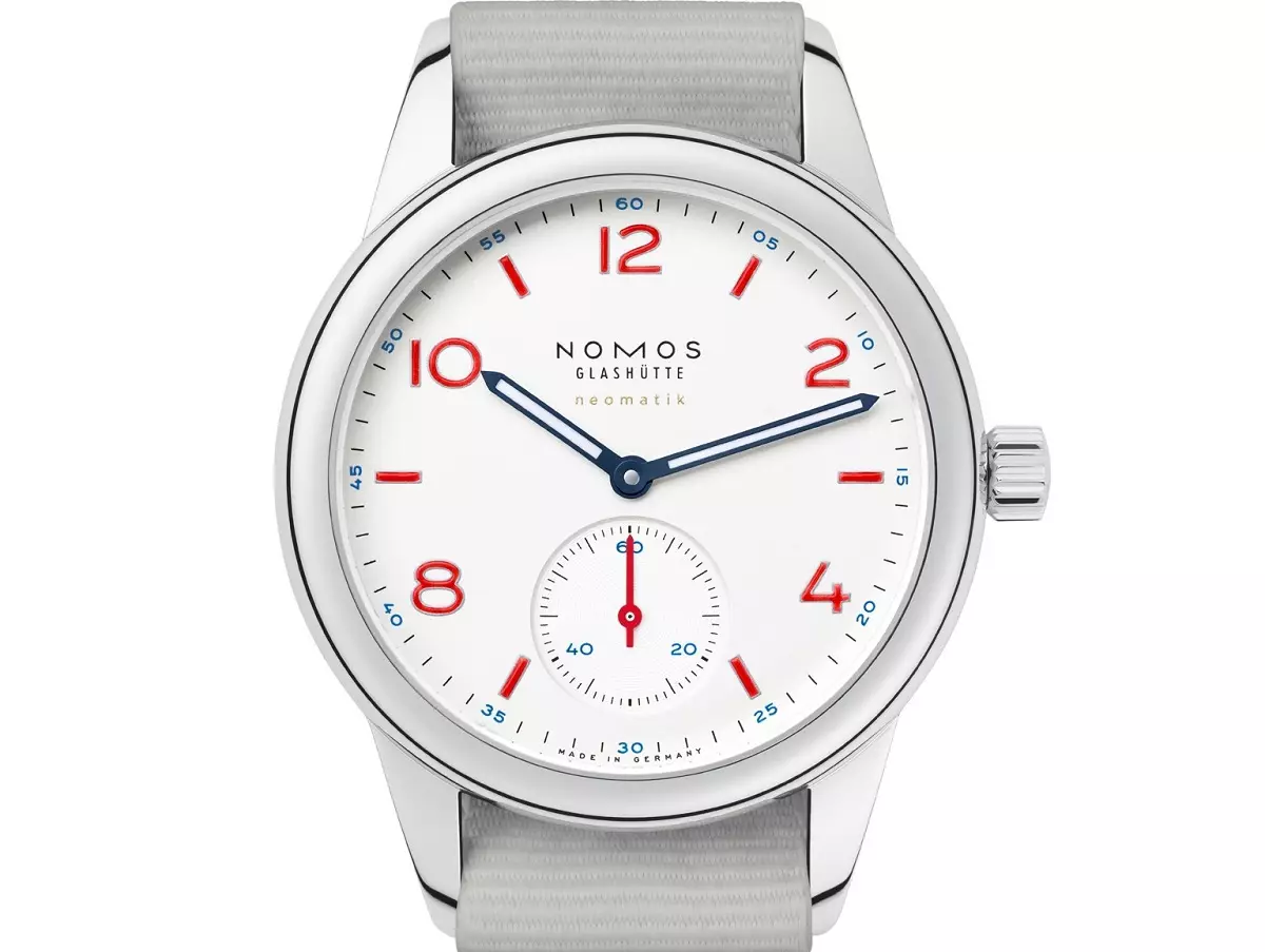 Nomos Ahoi & Club Neomatik 'Siren White' horloazjes 17433_4