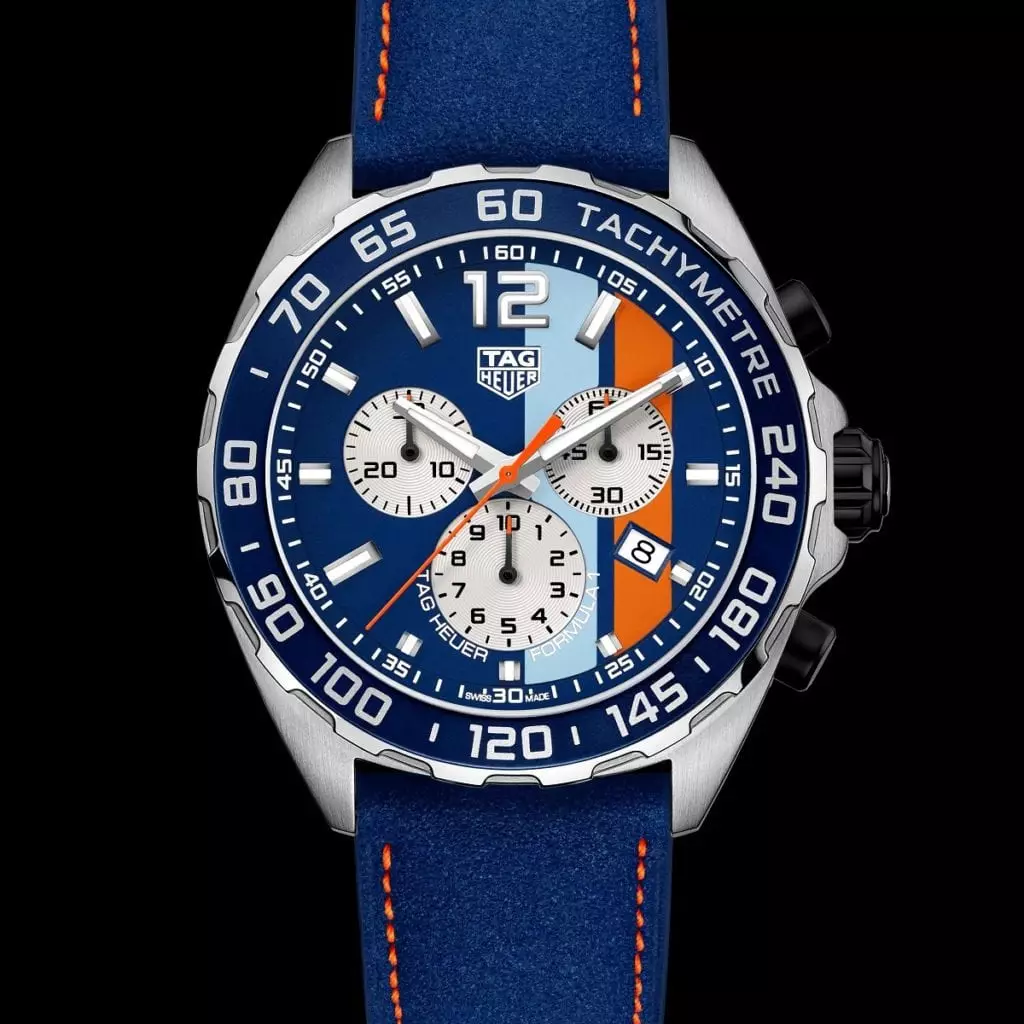 TAG Heuer ફોર્મ્યુલા 1 ગલ્ફ સ્પેશિયલ એડિશન વોચ 17466_8