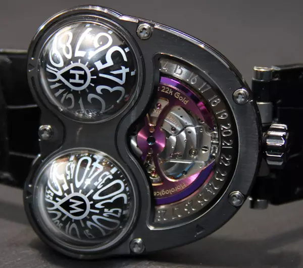 Išskirtinis MB&F HM3 Frog Zr laikrodis 17626_7