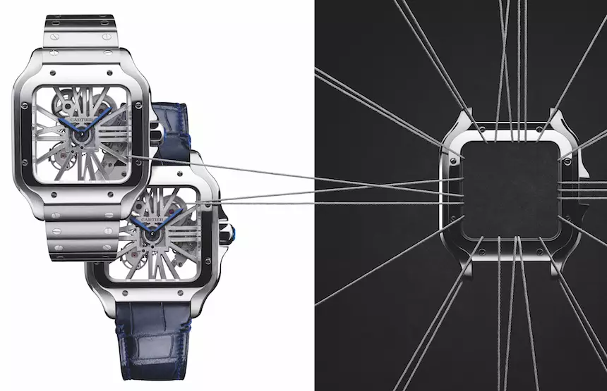 Обновленные часы Cartier Santos представляют новые системы QuickSwitch и SmartLink 17705_4