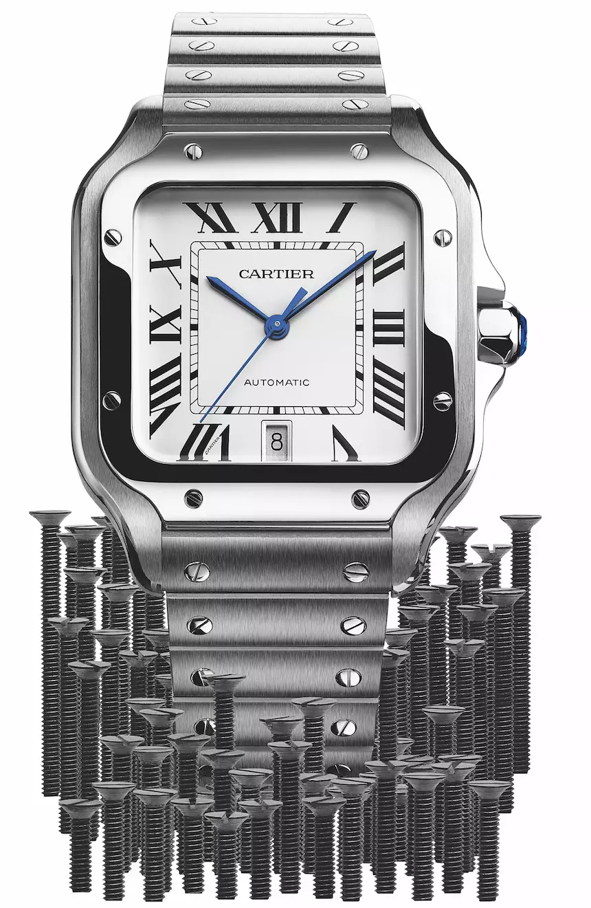 Aktualizované hodinky Cartier Santos predstavujú nové systémy QuickSwitch a SmartLink 17705_6