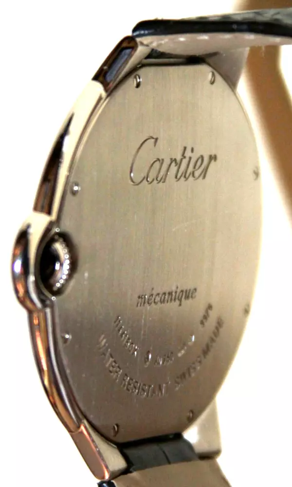 Cartier Ballon Bleu قوشۇمچە تەكشى كۆرۈش ئارخىپى